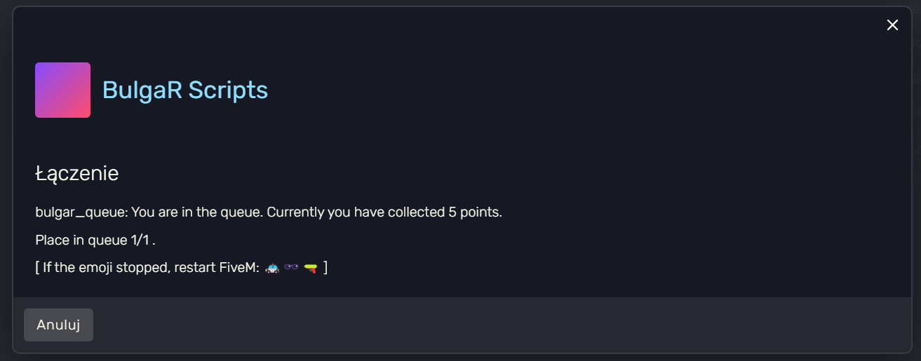 BulgaR Queue + Discord Whitelist / Allowlist - FiveM Releases - Cfx.re ...