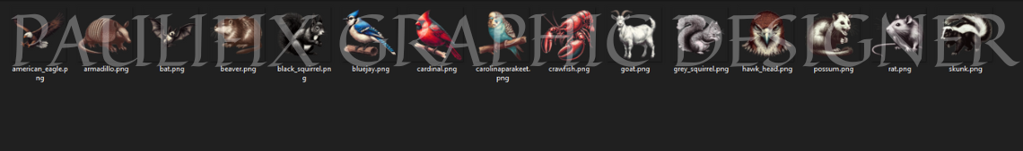 Colorful Animals Inventory Icons by Paulifix #1 - RedM Releases - Cfx ...